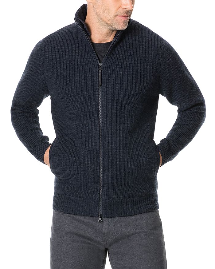 Rodd & Gunn Camerons Merino Wool Zip Cardigan | Bloomingdale's