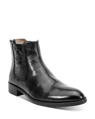Robert Graham Men's Dutchy Skull Leather Boots | Bloomingdale's