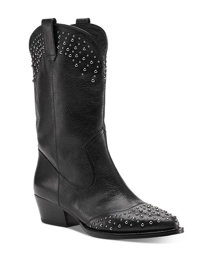 Botkier Women's Tammy Studded Western Boots | Bloomingdale's