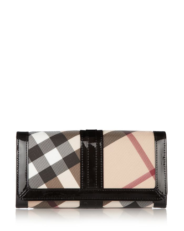 Burberry Check Wallet | Bloomingdale's