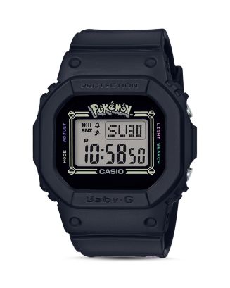 G-Shock Black Pokemon Baby-G Watch, 40mm | Bloomingdale's