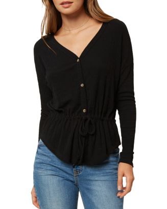 O'Neill Lydia Drawstring Top | Bloomingdale's