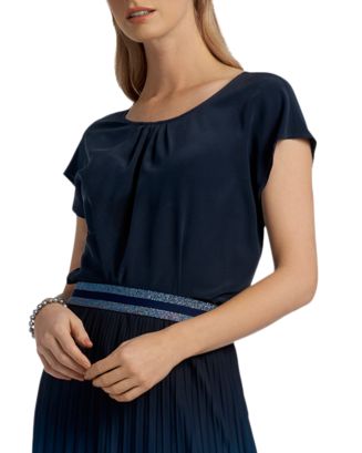 BASLER Pleat-Front Blouse | Bloomingdale's