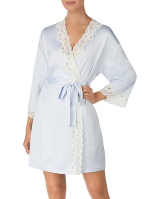 Ralph Lauren Ralph Lauren Signature Collection Satin Wrap Robe ...