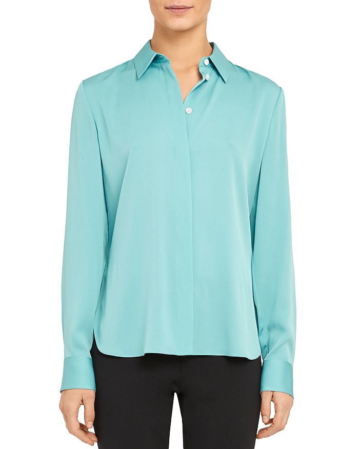 Theory Classic Fitted Shirt | Bloomingdale's