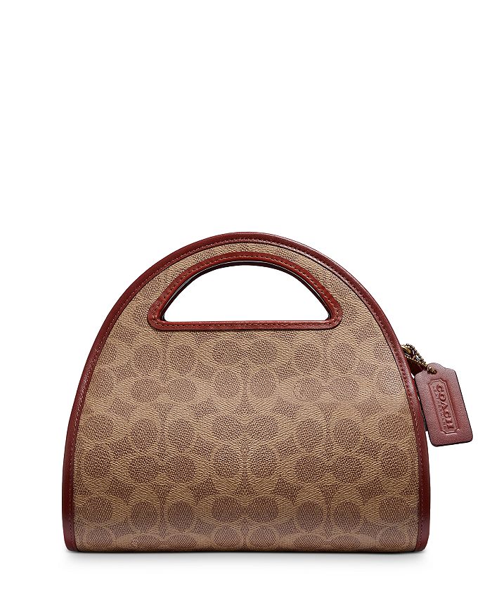 COACH Signature Zip Small Dome Crossbody | Bloomingdale's