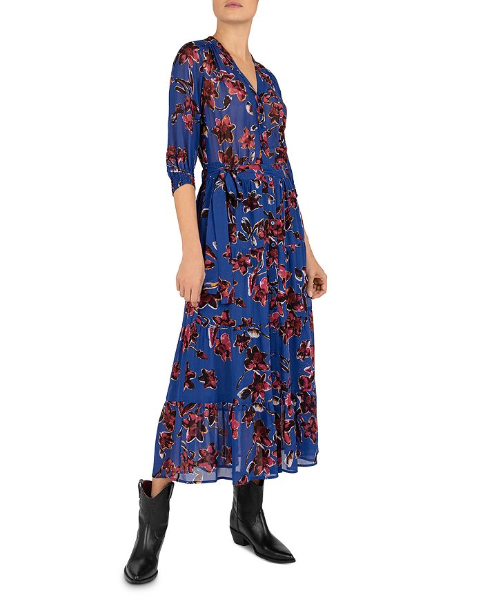 Gerard Darel Solidea Floral Print Wrap Dress | Bloomingdale's