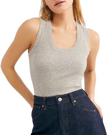Free People Essential Ribbed Tank Top | Bloomingdale's