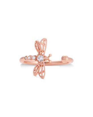 Olivia Burton Dancing Dragon Dragonfly Crystal Statement Ring ...