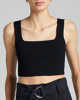 A.L.C. Vicky Cropped Top | Bloomingdale's