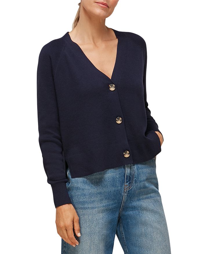 Whistles V Neck Cardigan | Bloomingdale's