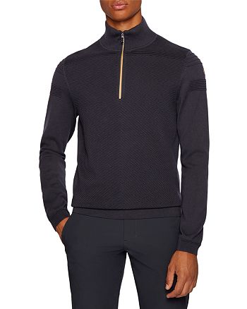 BOSS Half Zip Performance Sweater | Bloomingdale's