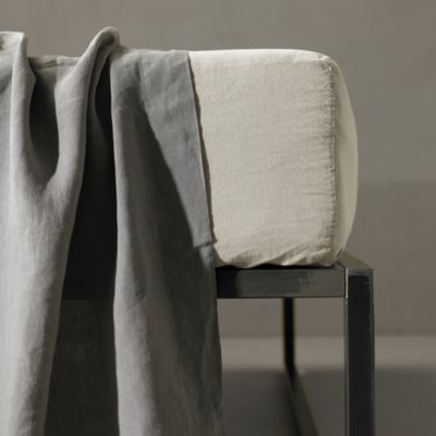 Click here for Society Limonta Rem Linen Fitted Sheet  Queen prices