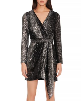 Maje Rileta Sequined Mini Dress | Bloomingdale's