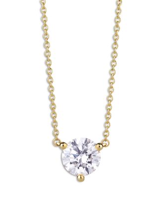 Lightbox Jewelry Lightbox Basics™ Lab Grown Diamond Round Solitaire ...