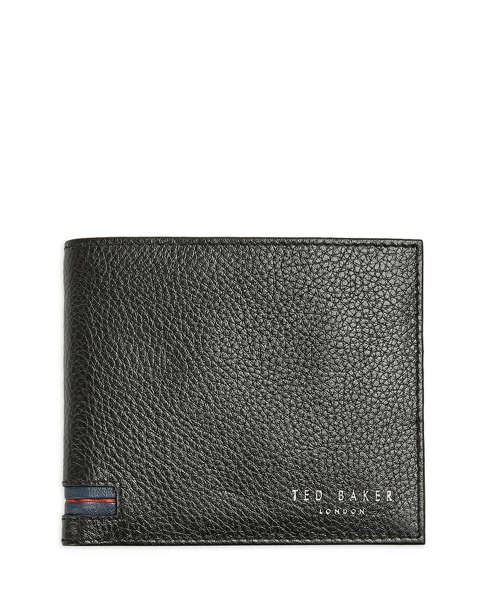 Ted Baker Striped Leather Coin Pocket Wallet | Bloomingdale's