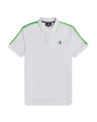 Psycho Bunny Boys' Abbott Color Tipped Polo Shirt - Little Kid, Big Kid ...