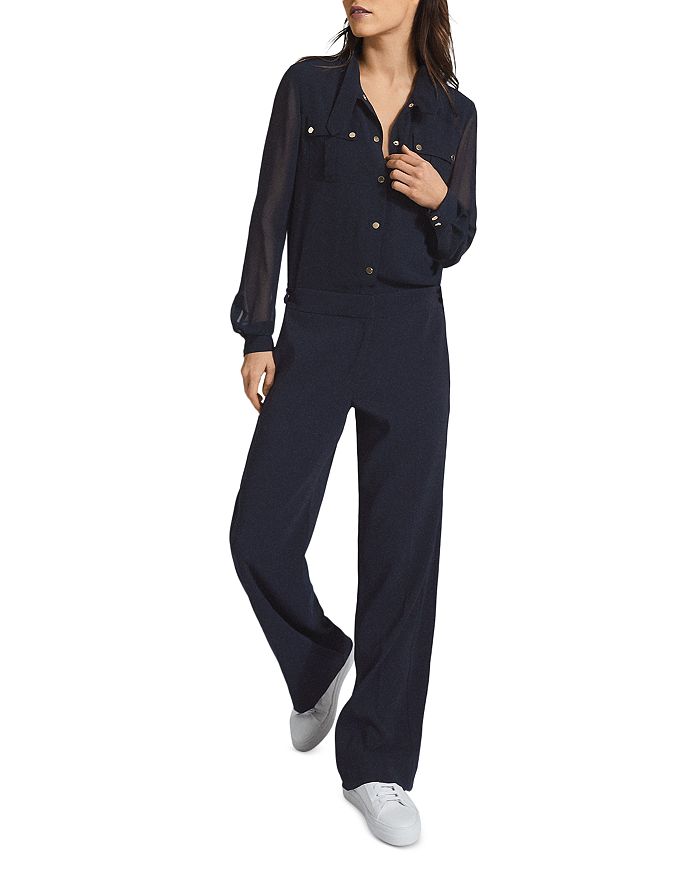 REISS Andrea Hardware Jumpsuit | Bloomingdale's