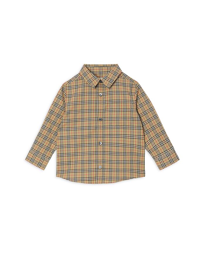 Burberry Unisex Owen Micro Stretch Vintage Check Shirt - Baby ...