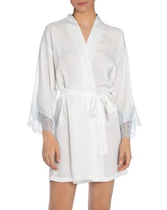 In Bloom by Jonquil Lace Trim Robe | Bloomingdale's