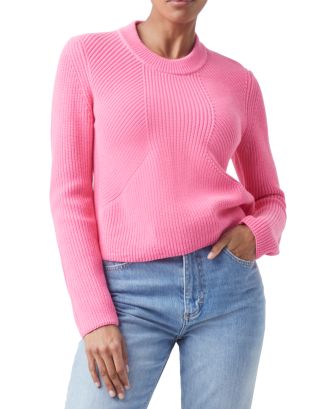FRENCH CONNECTION Nadia Mozart Ribbed Sweater | Bloomingdale's
