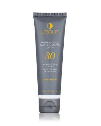 Unsun Cosmetics Mineral Tinted Face Sunscreen Lotion SPF 30 1.7 oz ...
