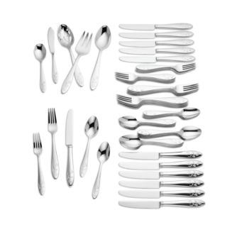 Lenox Butterfly Meadow 65-Piece Flatware Set | Bloomingdale's