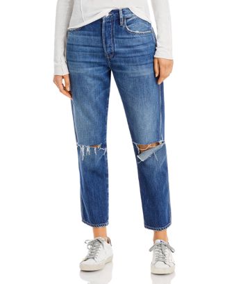 FRAME Le Original Triple Needle Jeans in Kessler Rips | Bloomingdale's