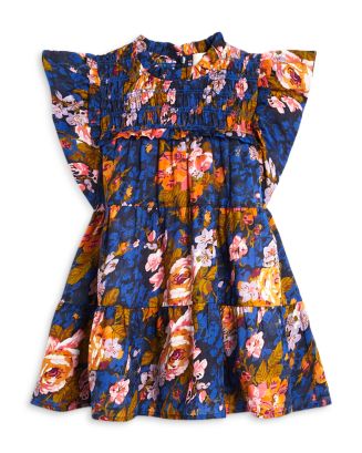 Sea Girls' Ines Short Sleeve Smocked Dress - Little Kid, Big Kid ...