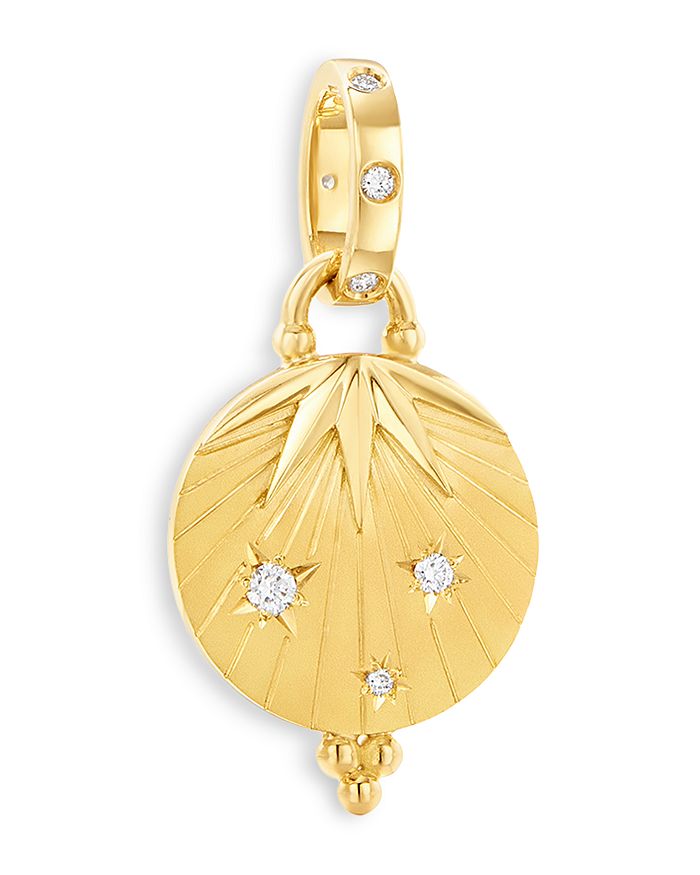 Temple St. Clair 18K Yellow Gold Celestial Diamond Armor Pendant ...