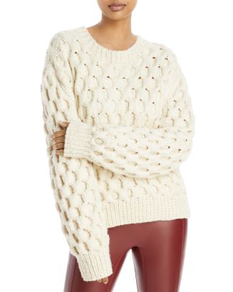 A.L.C. Nel Cable Knit Sweater | Bloomingdale's