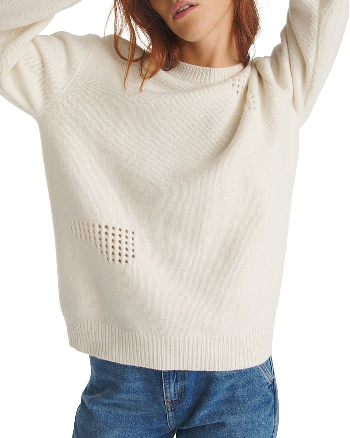 The Kooples Distressed Sweater | Bloomingdale's