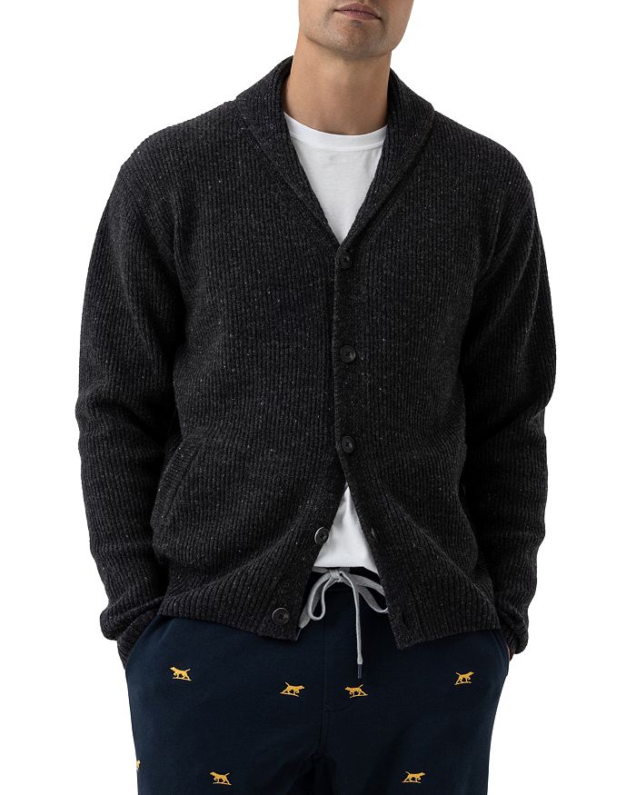 Rodd & Gunn South Hagely Wool Donegal Fleck Regular Fit Shawl Collar ...