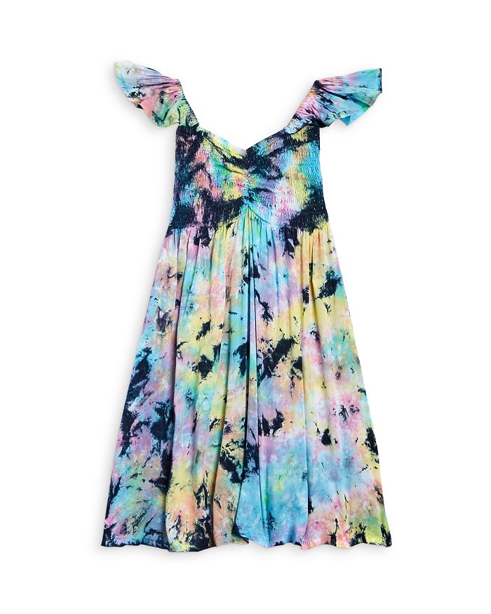 Tiare Hawaii Girls' Hollie Smocked Tie Dye Dress - Big Kid | Bloomingdale's