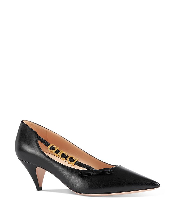 Gucci Women's Open Side Pumps | Bloomingdale's