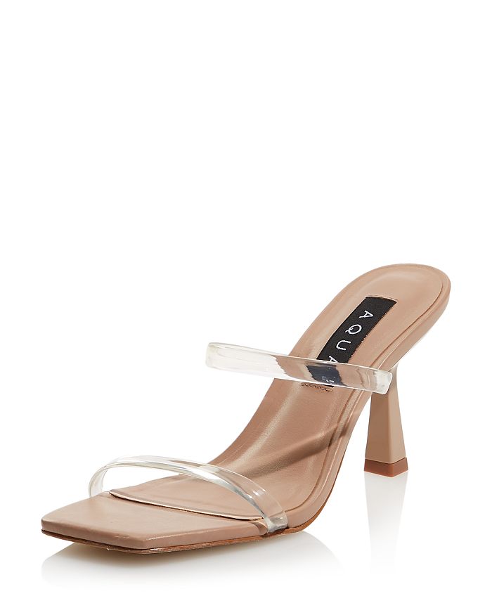 AQUA Women's Kyle High Heel Slide Sandals | Bloomingdale's