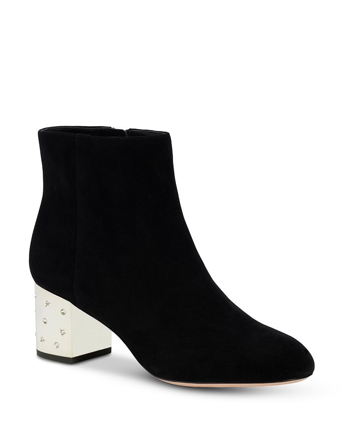 kate spade new york Women's Serendipity Embellished-Heel Booties ...