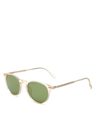 Click here for Oliver Peoples Round Sunglasses  49mm prices