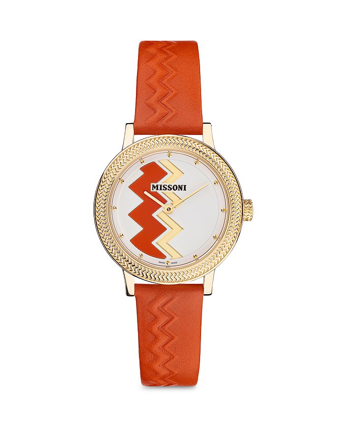 Missoni Optic Zigzag Watch, 35mm | Bloomingdale's
