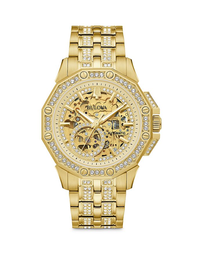 Bulova Octava Crystal Watch, 42mm | Bloomingdale's