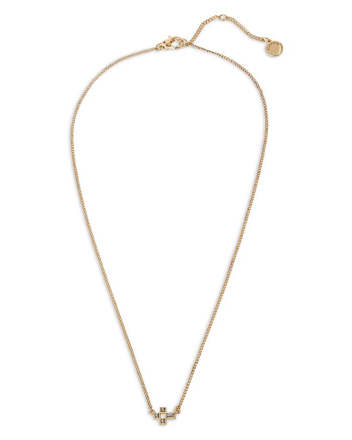 ALLSAINTS Cross Pendant Necklace, 18" | Bloomingdale's