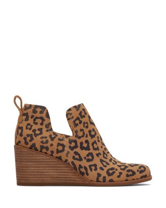 TOMS Women's Kallie Wedge Booties | Bloomingdale's