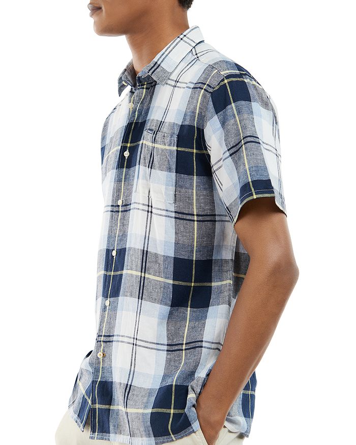Barbour Croft Short Sleeve Regular Fit Plaid Shirt | Bloomingdale's