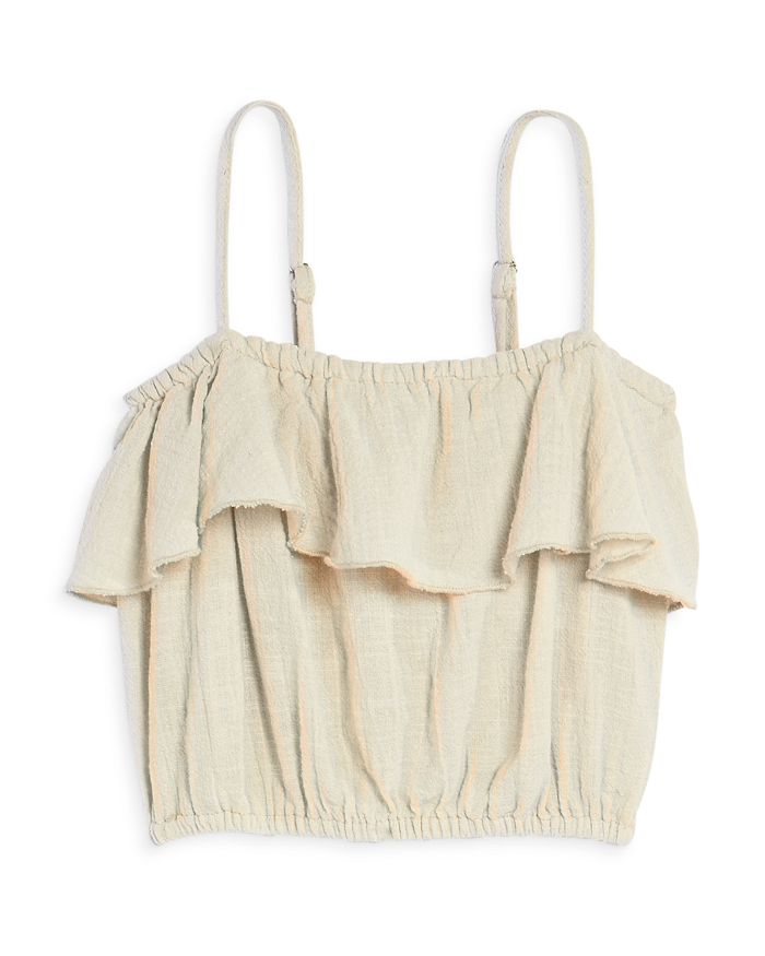 Vintage Havana Girls' Washed Texture Ruffle Tube Top - Big Kid ...