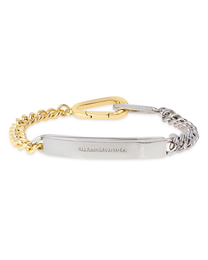 ALLSAINTS ID Carabiner Link Bracelet | Bloomingdale's