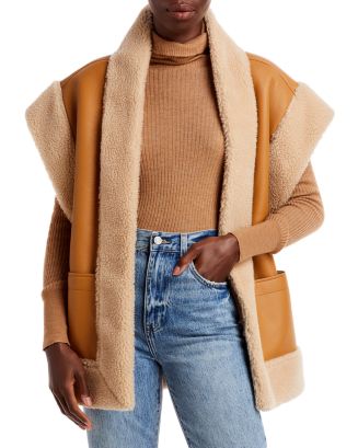A.L.C. Sutton Faux Shearling Vest | Bloomingdale's