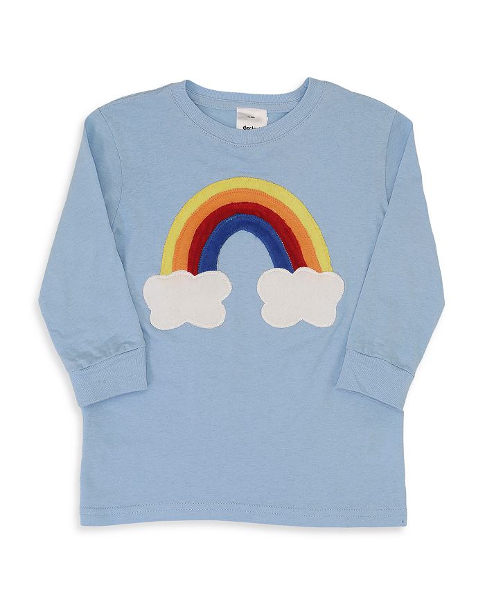 Declan Girls' Rainbow Long Sleeve Cotton Tee - Little Kid, Big Kid ...