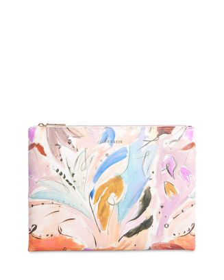 Ted Baker Niemo Art Print Leather Pouch | Bloomingdale's