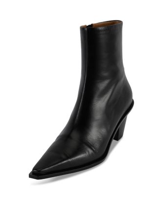 Reike Nen Women's Pointed Toe Cuban Heel Booties | Bloomingdale's