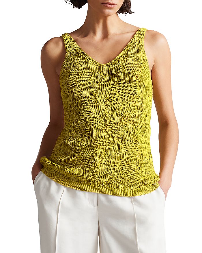 Ted Baker Niyna Knit Tank Top | Bloomingdale's